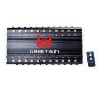 China 22 Antennas Wireless Signal Jammer 5G LTE 2G 3G 4G Wi-Fi GPS With Infrared Remote Control Turn ON / OFF Power for sale