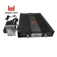 China Tri Band LCD Display Cell Phone Signal Boosters 27dBm 78dB EGSM 900MHz WCDMA 2100MHz LTE2600MHz for sale