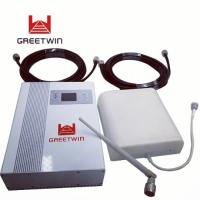 China LCD Display Cell Phone Signal Boosters Repeater 20dBm EGSM900 DCS1800 2G 3G 4G Amplifier for sale