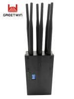 China LTE 700MHz LTE2300MHz LTE2600MHz 6 Band Portable 3G 4G Cell Phone Signal Jammer for sale