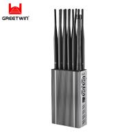 China 12 Channels WiFi Lojack 20m 2.5dBi VHF UHF Signal Jammer for sale