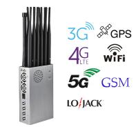 China 12 Channels WiFi Lojack 20m 2.5dBi VHF UHF Signal Jammer for sale