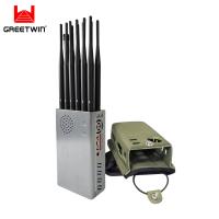 China 12 Channels WiFi Lojack 20m 2.5dBi VHF UHF Signal Jammer for sale