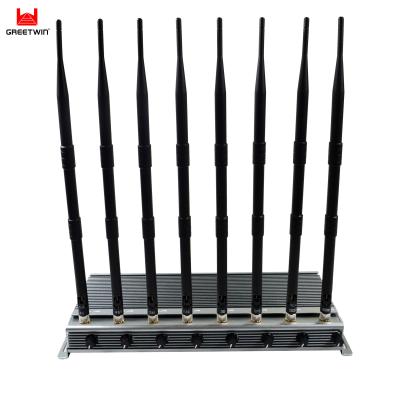 China WiFi 2.4G Adjustable 60m 46W WIFI Mobile Signal Jammer for sale