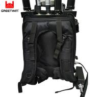 China Five Band UHF 1.5KM 2.4G 5.8G 433MHz Uav WiFi Drone Jammer for sale