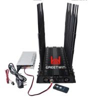 China 40m 45W 3G 4G 5g WiFi GPS GSM RF Lojack Signal Jammer for sale