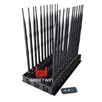 China 40m 45W 3G 4G 5g WiFi GPS GSM RF Lojack Signal Jammer for sale