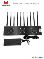 China 315MHz Lojack WiFi GPS Signal Blocker Jammer 10 Antennas 20W for sale