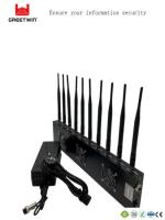 China 433MHz WiFi Bluetooth GPS Signal Jammer 10 Channel 20W for sale
