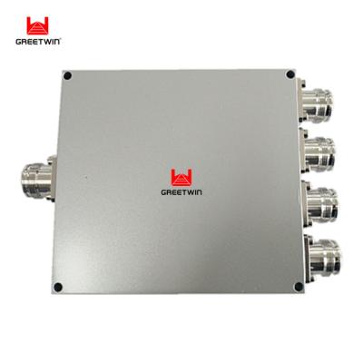 China 4 Way 600-6000MHz 50W IP65 RF Power Splitter Hybrid Coupler for sale