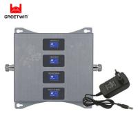 China 4 Band 1.5 VSWR 2600MHz Gsm Signal Booster 65dB Gain for sale