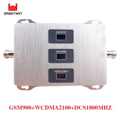 China SGS Tri Band Gsm Signal Booster 17dBm 1800MHz Extended for sale