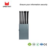 China 10 Channel 10.0W Handheld Signal Jammer WiFi 3G 4G LTE for sale