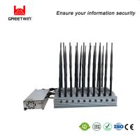 China 155W 868MHz Phone Signal Blocker VHF UHF L1 L2 L5 Lojack 20 Antennas for sale