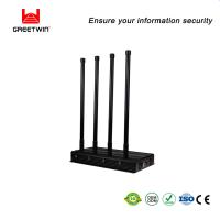 China 115W 2.5dBi Cell Phone Signal Jammer LOJACK Gps WIFI jammer 4 Antennas for sale
