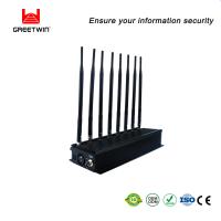 China 16.5W 2.5dBi Cell Phone Signal Blocker WiFi Bluetooth Signal RF Jammer for sale