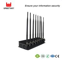 China 16.5W 2.5dBi Cell Phone Signal Blocker WiFi Bluetooth Signal RF Jammer for sale