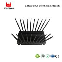 China 20 Channels 2.5dBi Desktop Signal Jammer Bluetooth LOJACK 868 433 315 for sale