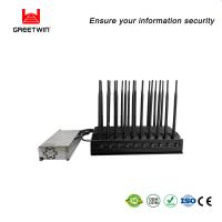 China 20 Channels 2.5dBi Desktop Signal Jammer Bluetooth LOJACK 868 433 315 for sale