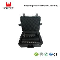 China 40m GSM Mobile Phone Signal Jammer 16 Antennas 2G 3G 4G 5G for sale