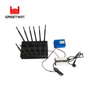 China 12 Bands 2.4GHz 5GHz VHF UHE Jammer 5G Mobile Phone Wifi 34W for sale