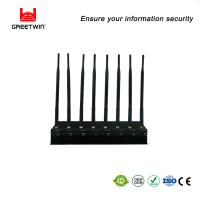 China 2.5dBi Antennas GSM CDMA Signal Jammer Blocker 8 Bands GPS Lojack Jammer for sale