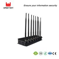 China 2.5dBi Antennas GSM CDMA Signal Jammer Blocker 8 Bands GPS Lojack Jammer for sale