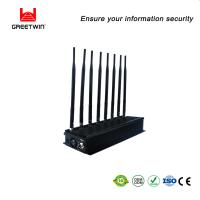 China 2.5dBi Antennas GSM CDMA Signal Jammer Blocker 8 Bands GPS Lojack Jammer for sale