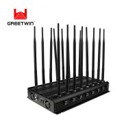 China 16 Antennas 4G 5G Desktop Signal Blocker AC240V With Car Charger for sale