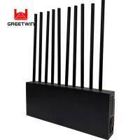 China 8-10w CDMA 850 Phone Signal Blocker Wifi GPS 8-10 Antennas for sale
