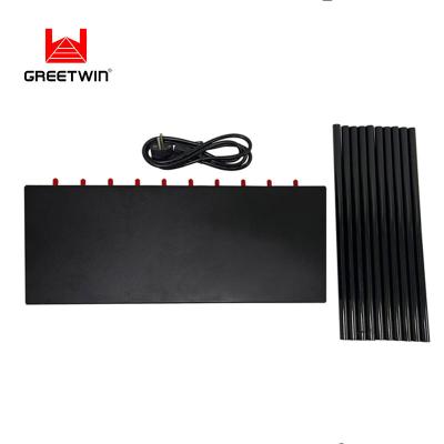 China VHF UHF 4G 5G Phone Signal Blocker Phone Wifi GPS 8-10w for sale