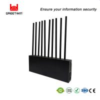 China CDMA 40m Cell Phone Signal Blocker WiFi Bluetooth 10 Antennas for sale