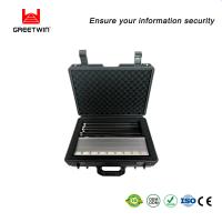 China CDMA 850 70W Adjustable Mobile Signal Jammer 8 Antennas Desktop Blocker for sale