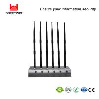 China Mobile Phone 2G 3G 4G Wifi Jammer 6 Bands 38W Adjustable Output Power Signal Blocker for sale