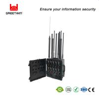 China RCIED DDS 10 Antennas Cell Phone Jammer 2G 3G 4G 5G 2.5dBi 100W VHF for sale