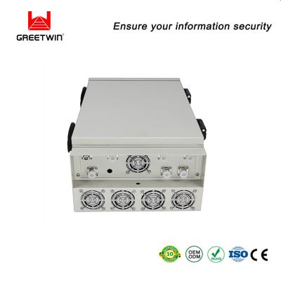 China GSM900 Cell Phone Signal Blocker 40m 2.5dBi Bluetooth Signal RF Jammer for sale