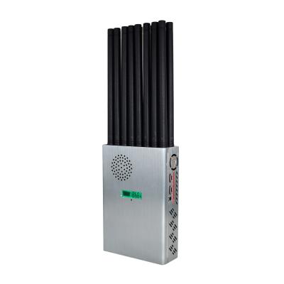 China 450Mhz 40m Cell Phone Reception Blocker 18 Channels Wifi Lojack Blocker for sale
