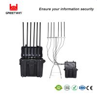 China 20W 1880MHz Long Range Uav Jammer 20AH LiFePO4 Anti Drone Blocker for sale