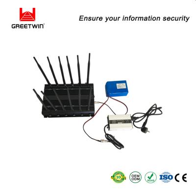 China 30W SGS 380mm Antenna Phone Signal Blocker 2.5dBi Cell Phone Reception Blocker for sale