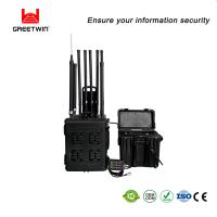 China 433MHz 7dBi DDS Vehicle Bomb Jammer 360W Signal Cell Signal Jammer for sale