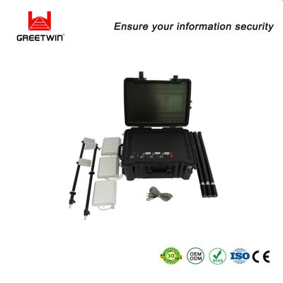China 20AH LiFePO4 150W Mobile Phone Signal Jammer ISO9001 Pelican for sale