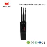 China 2.5dBi Antennas Handheld Signal Jammer 16000mAH 21 Band LTE Lojack for sale