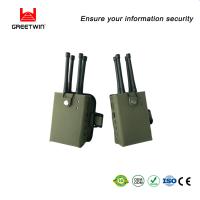 China Lojack UHF VHF Mobile Phone Signal Jammer Remote Control AC100V for sale