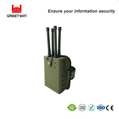 China AC240V 8-10w Cell Phone Signal Blocker 4 Band Remote Control for sale