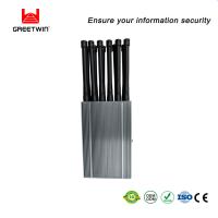 China AC240V WCDMA Mobile Phone Signal Jammer 5G Lte 12w Portable Signal Blocker for sale