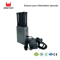 China AC240V WCDMA Mobile Phone Signal Jammer 5G Lte 12w Portable Signal Blocker for sale