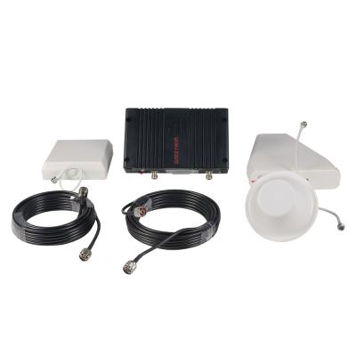 China UMTS GSM Mobile Signal Booster IP40 30dBm 2100MHz Fluted For 3G WCDMA for sale
