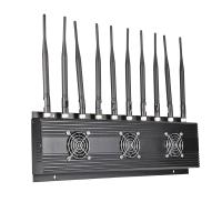 China 8 Band Cell Phone Signal Jammer 10w Signal Blocker Customizable Frequencies for sale