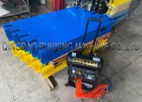 China Portable Rubber Conveyor Belt Vulcanizing Press Machine For Mining for sale