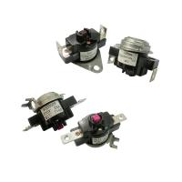China Manual Reset Over Heat Thermal Bimetallic Thermostat Switch 250v 16a 50-180c for sale